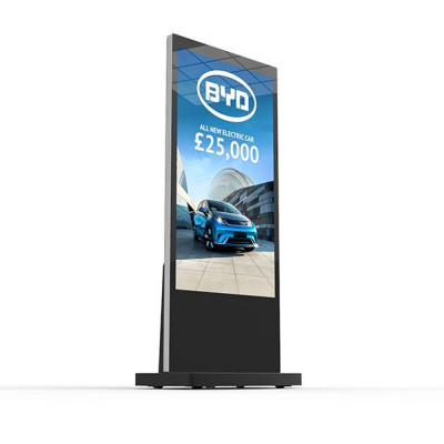 65" Giant Slimline Freestanding 4K Digital Screen Poster | Digital Signbox