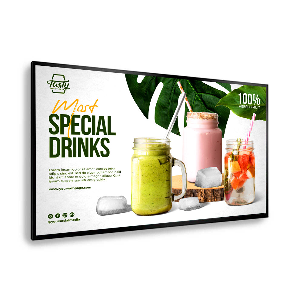 Ultra High Brightness Professional Digital Screen Window Display ...